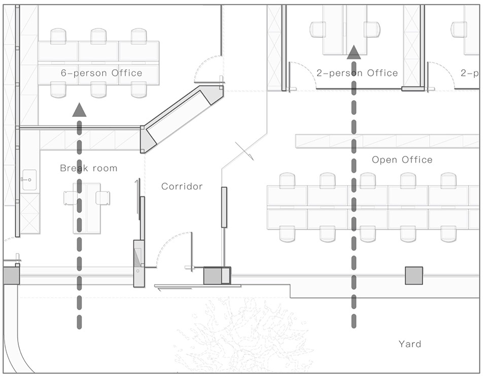 101FF Office Space by OneMoodDESIGN - 谷德设计网