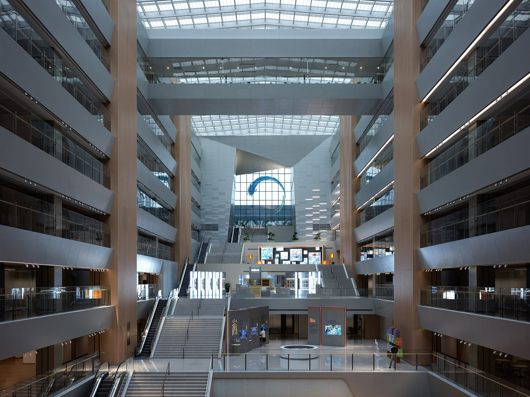 Alibaba Global Headquarters Visitor Center Artwork by Liling Art Design ...