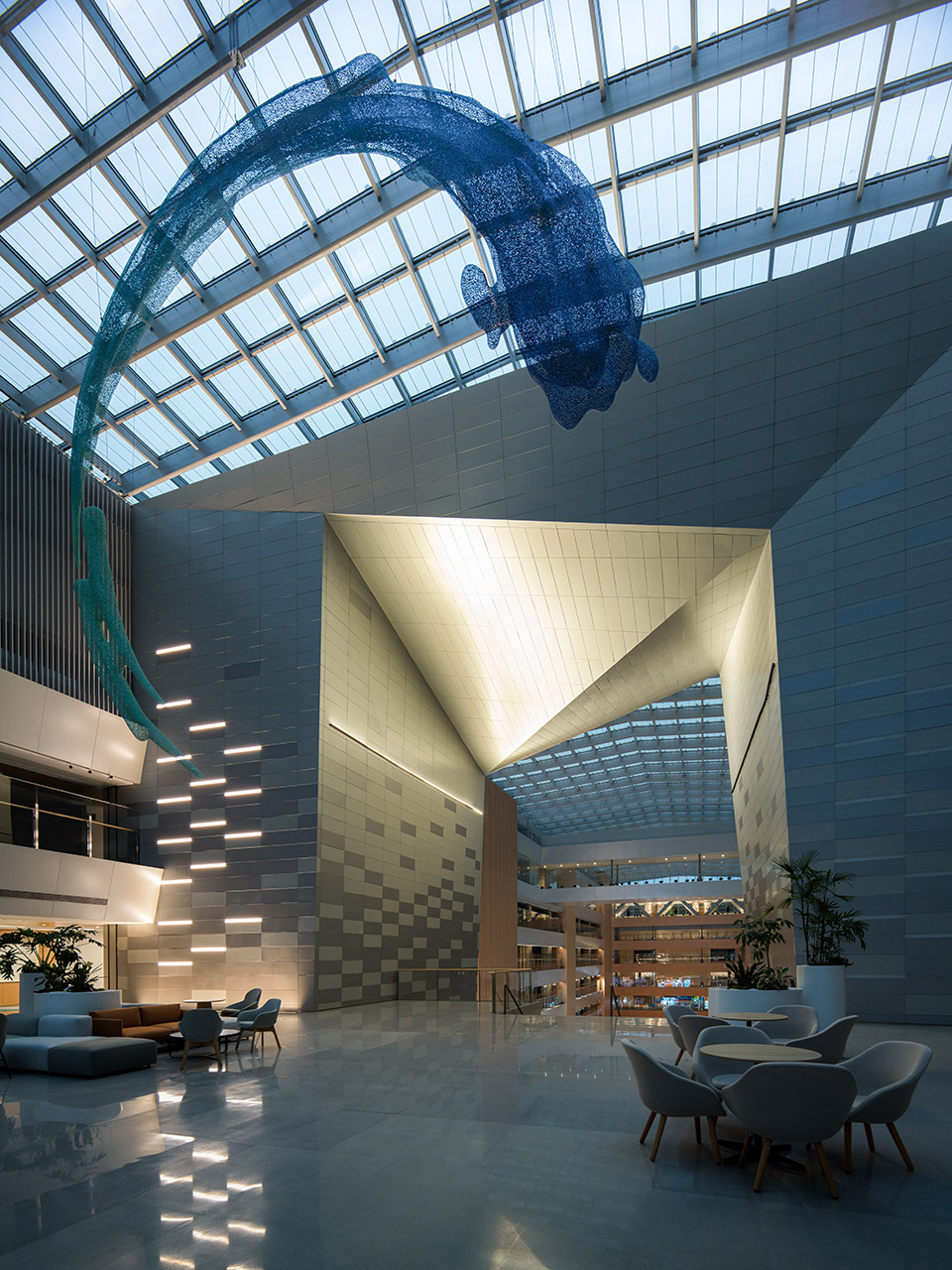 Alibaba Global Headquarters Visitor Center Artwork by Liling Art Design ...