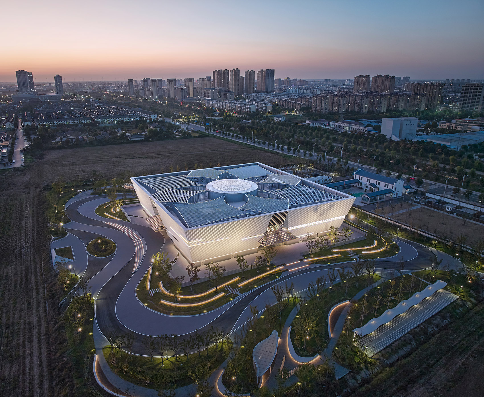 Jinhu Museum by Tus-Design Group Co., Ltd - 谷德设计网