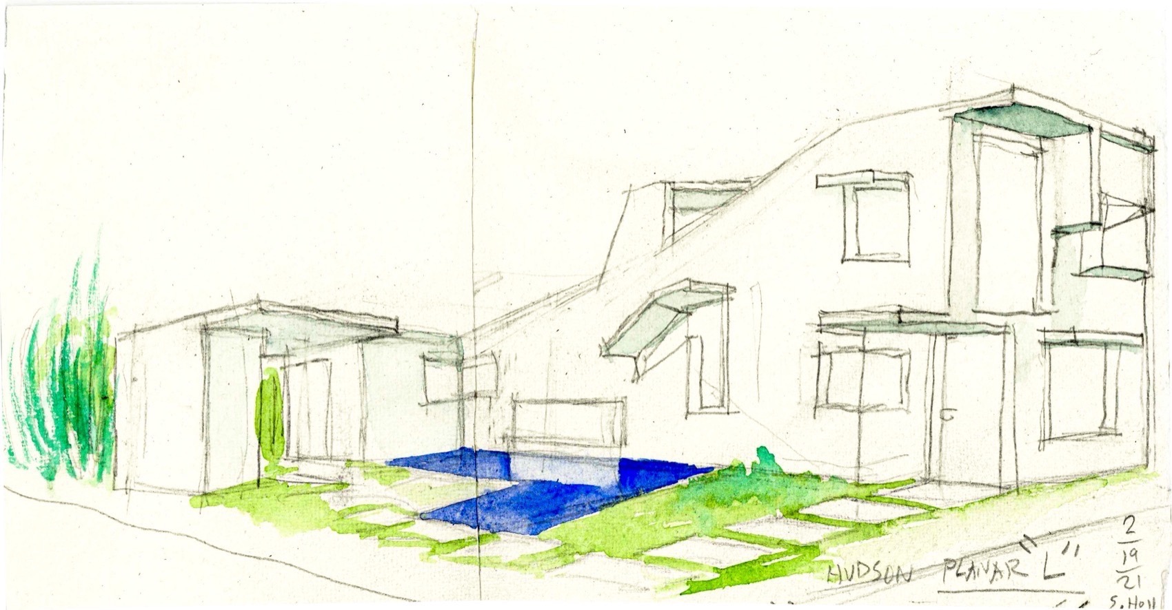 Hudson L-House by Steven Holl Architects - 谷德设计网