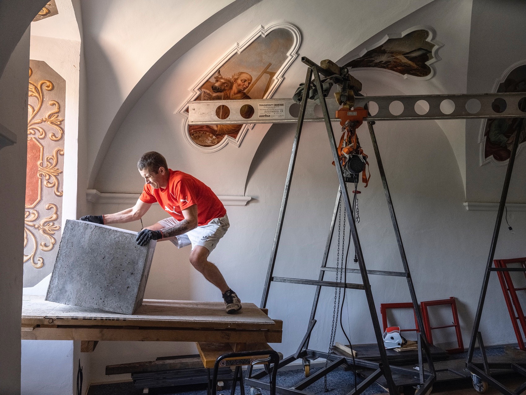 Library in the monastery Želiv by Šépka architekti - 谷德设计网