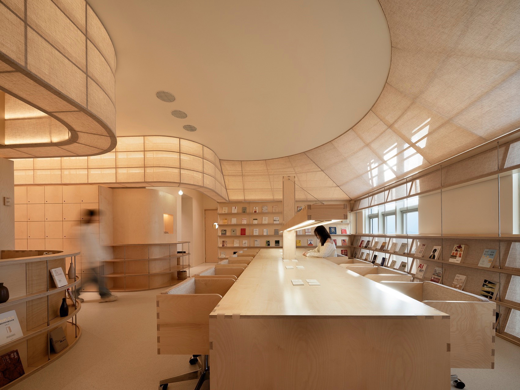 Yixin Space Study Room by Atelier d’More - 谷德设计网