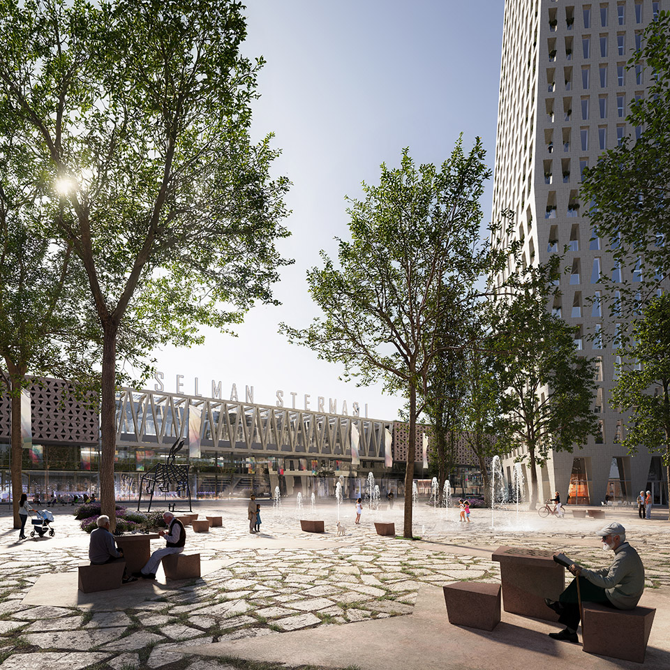 OMA / David Gianotten Wins Competition to Transform Tirana’s Selman ...