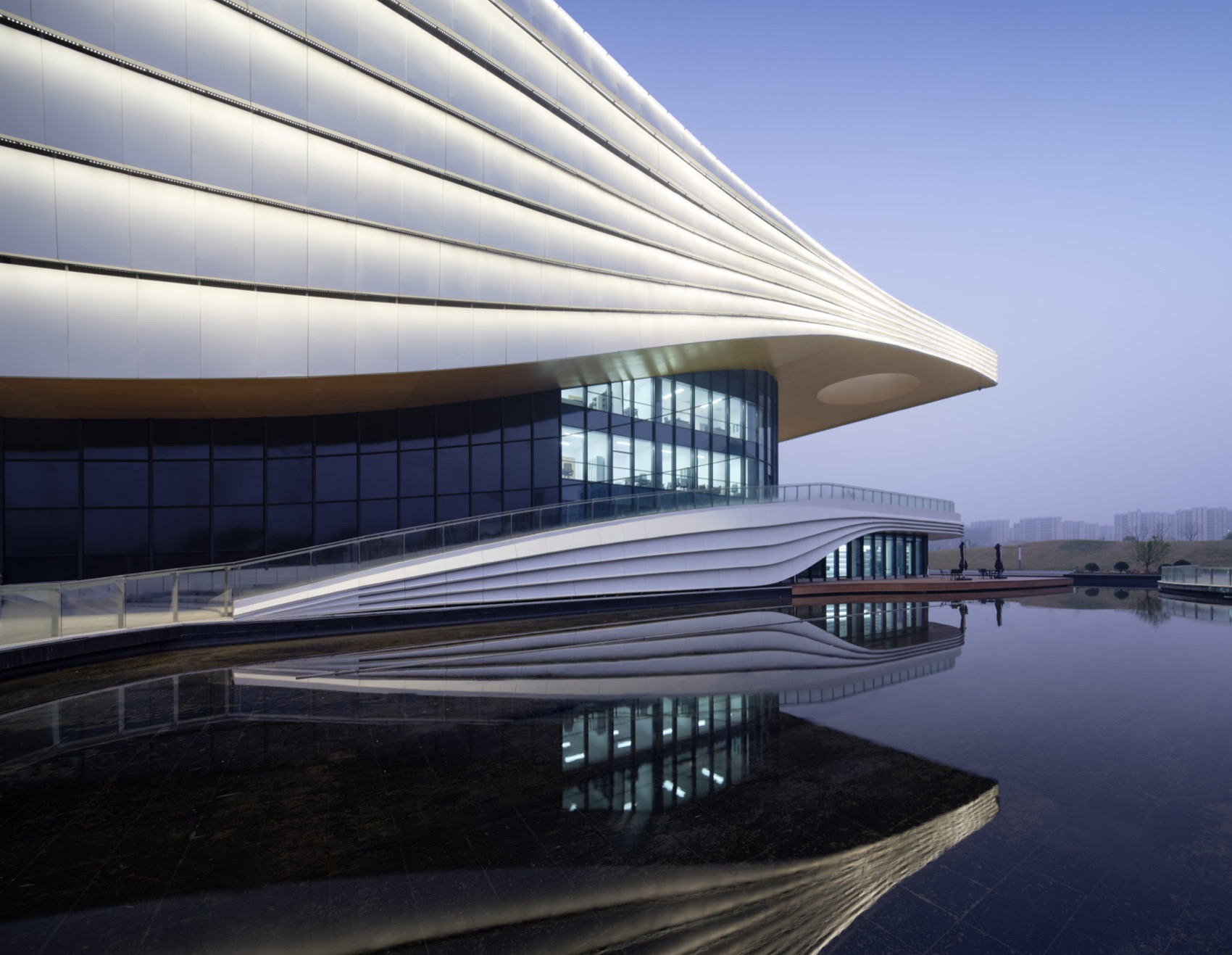 The Temporary Exhibition Hall of Jinyi Free Trade Zone by China United ...