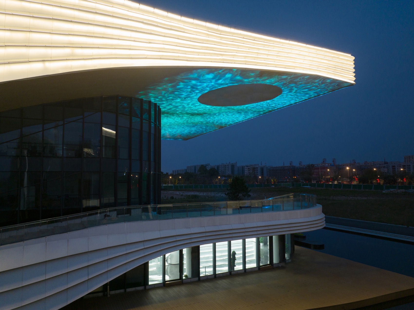 The Temporary Exhibition Hall of Jinyi Free Trade Zone by China United ...