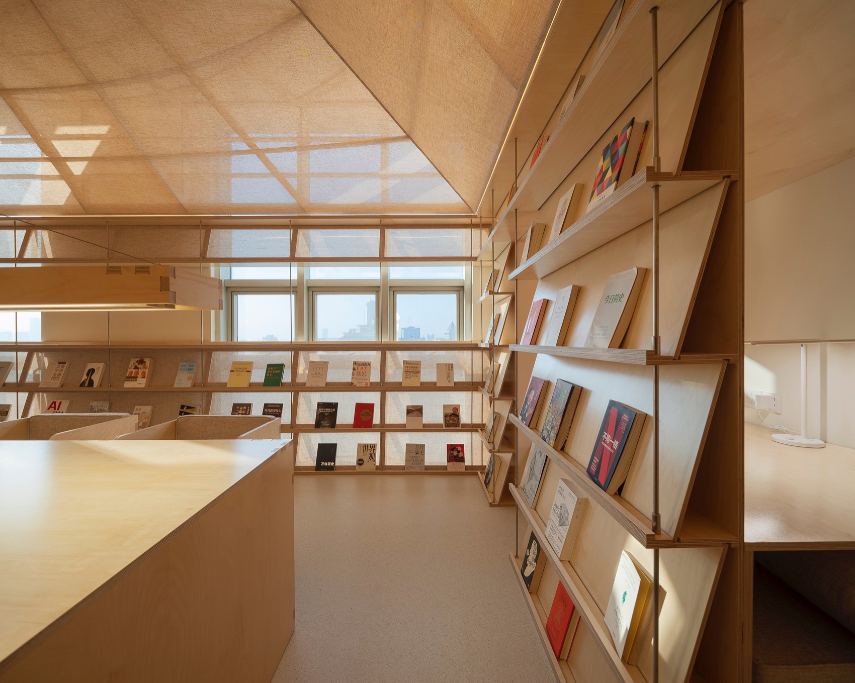 Yixin Space Study Room by Atelier d’More - 谷德设计网