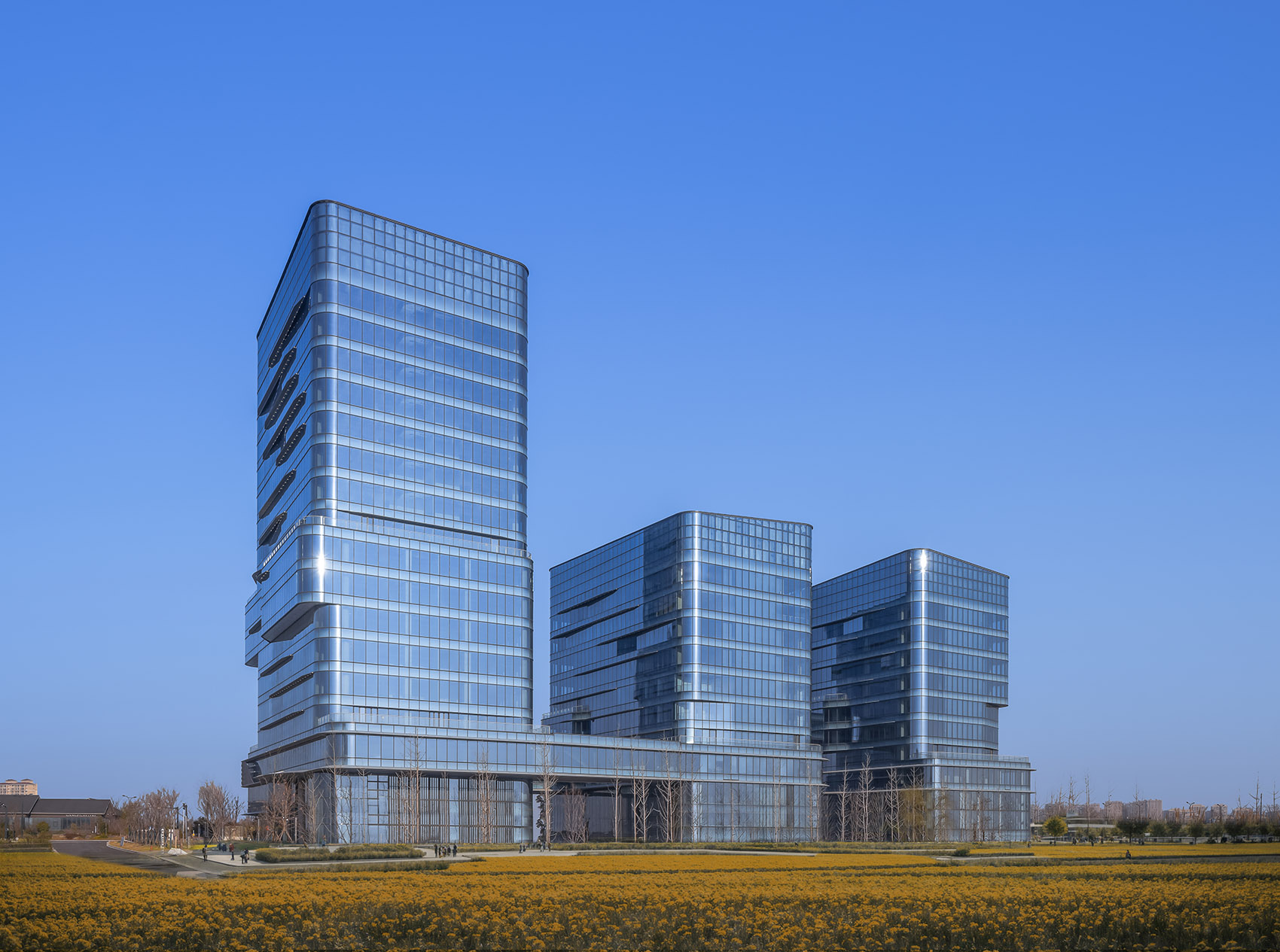 Nanhai Future City Flow Economy Harbor by East China Architectural ...