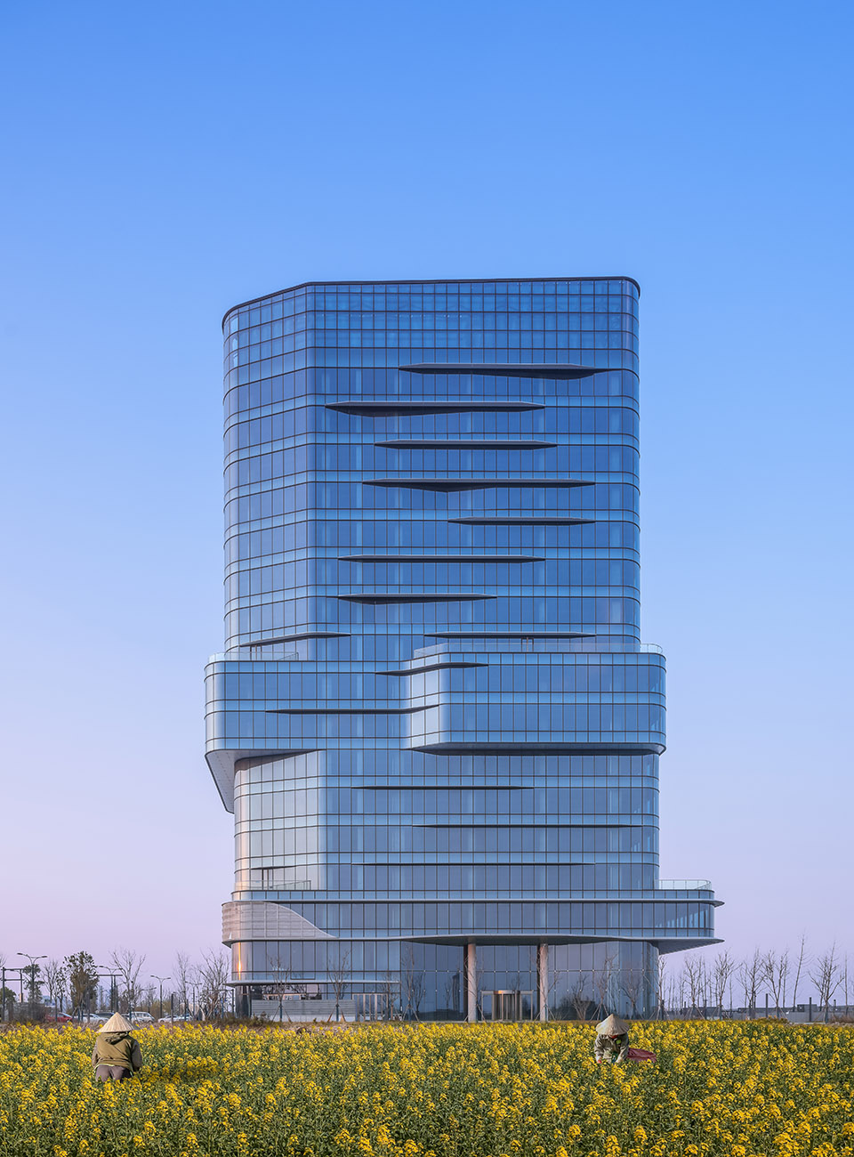 Nanhai Future City Flow Economy Harbor by East China Architectural ...