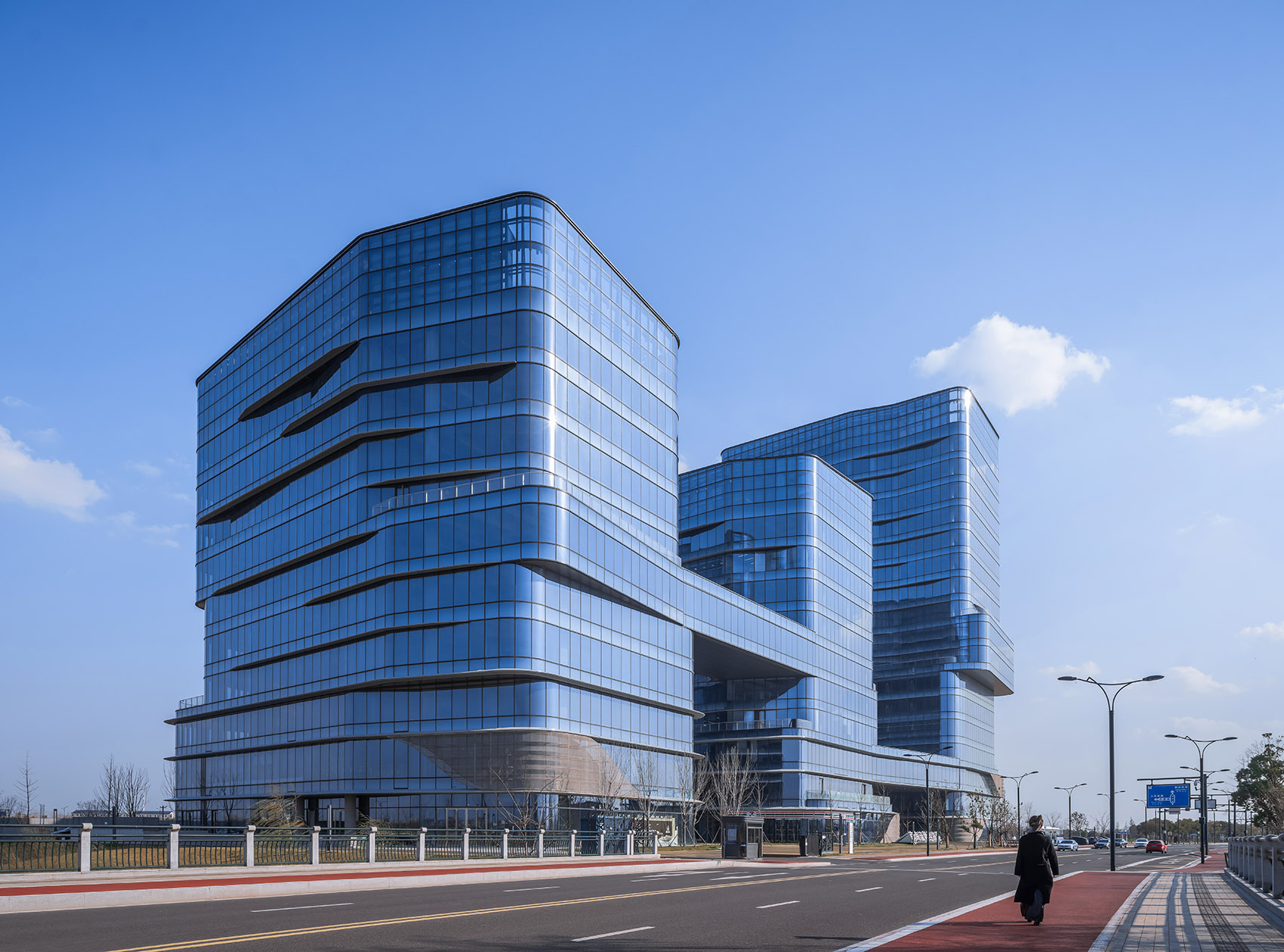 Nanhai Future City Flow Economy Harbor by East China Architectural ...