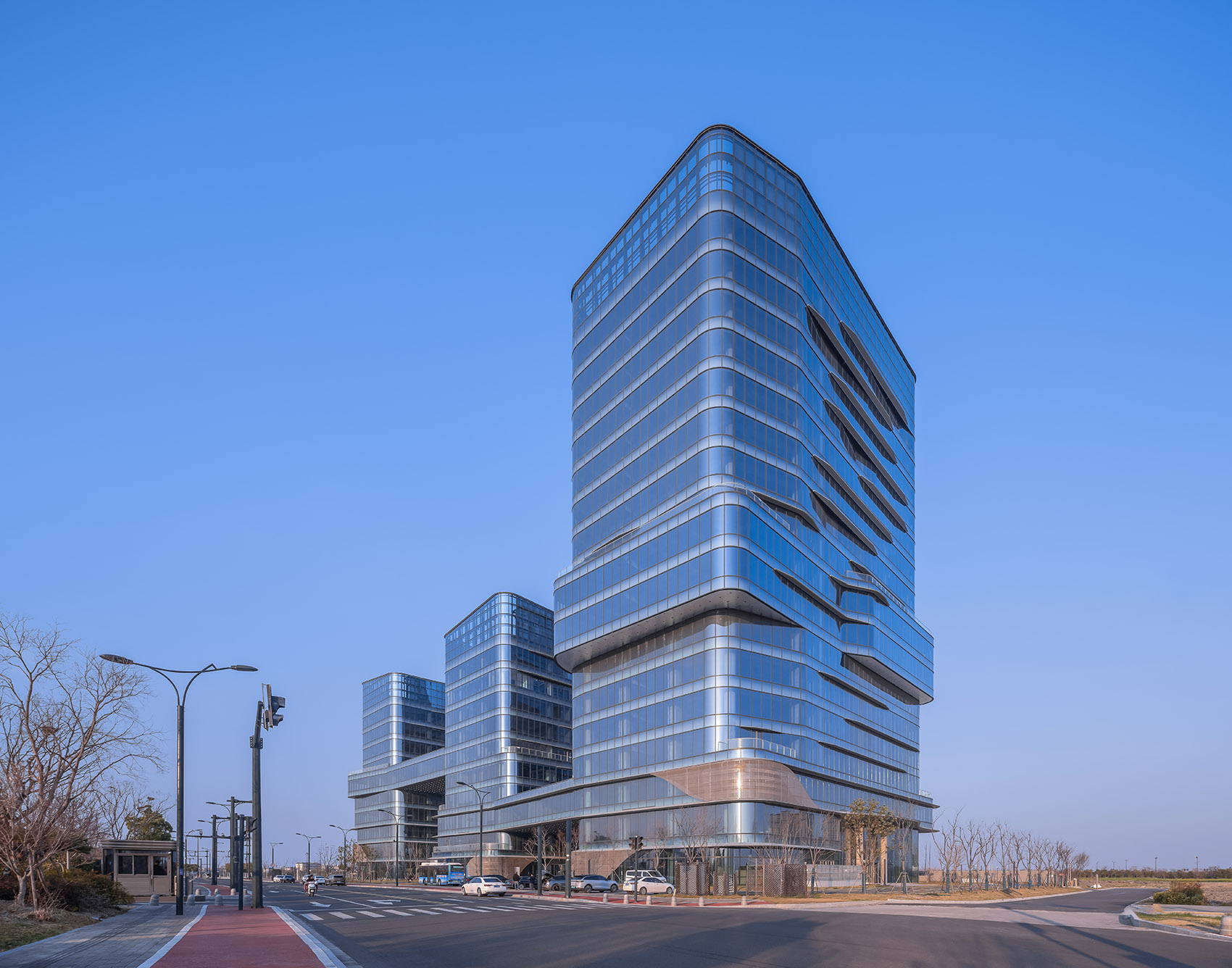 Nanhai Future City Flow Economy Harbor by East China Architectural ...