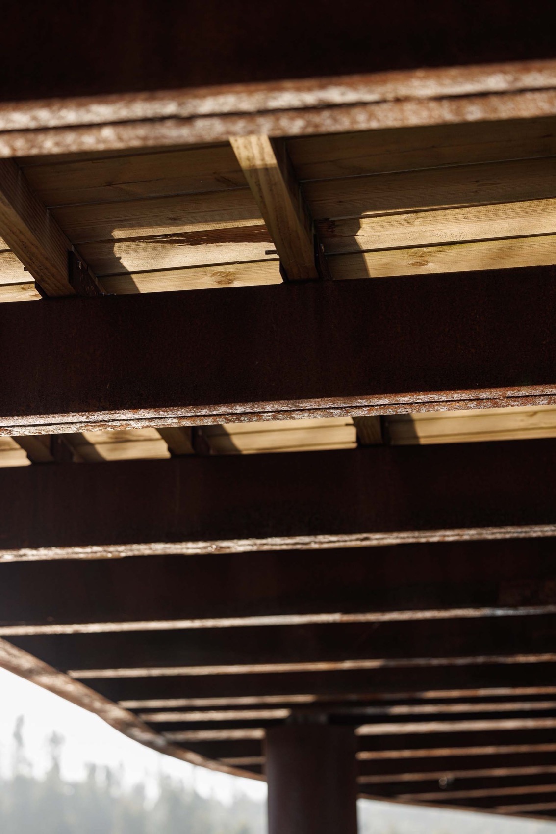 Pedestrian and Cycling Crossing Over the Fareja Bridge by Romulo Neto ...