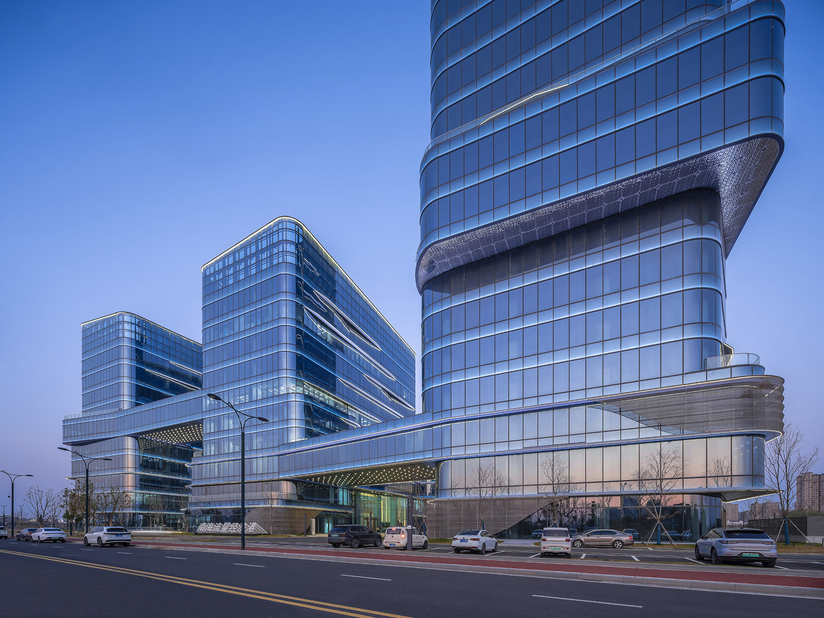 Nanhai Future City Flow Economy Harbor by East China Architectural ...