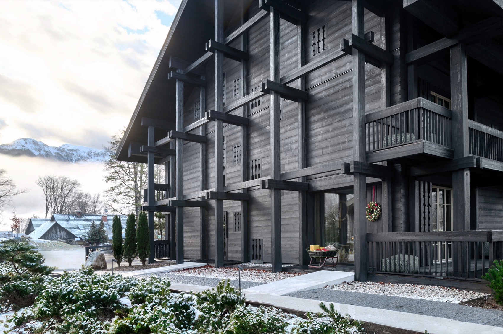 Alpine Hotel by OFIS ARHITEKTI - 谷德设计网