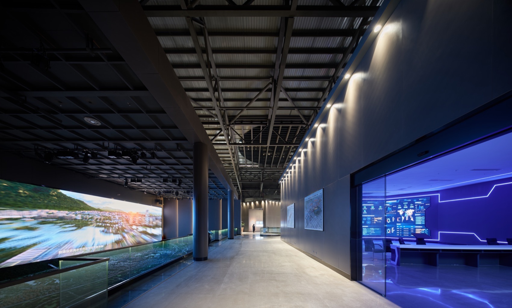 The Temporary Exhibition Hall of Jinyi Free Trade Zone by China United ...