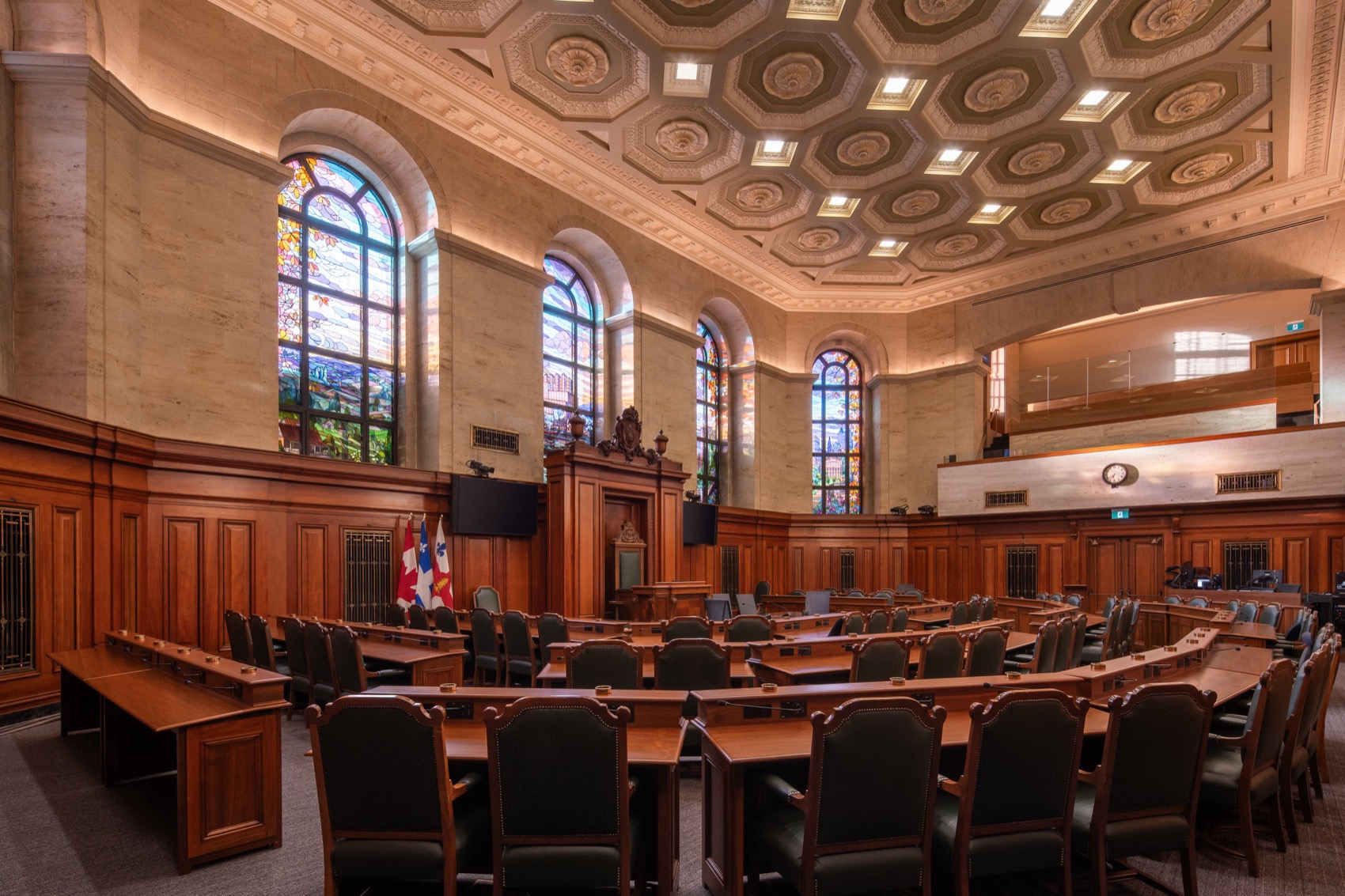 The Montreal City Hall by Beaupré Michaud et Associés, Architectes with ...