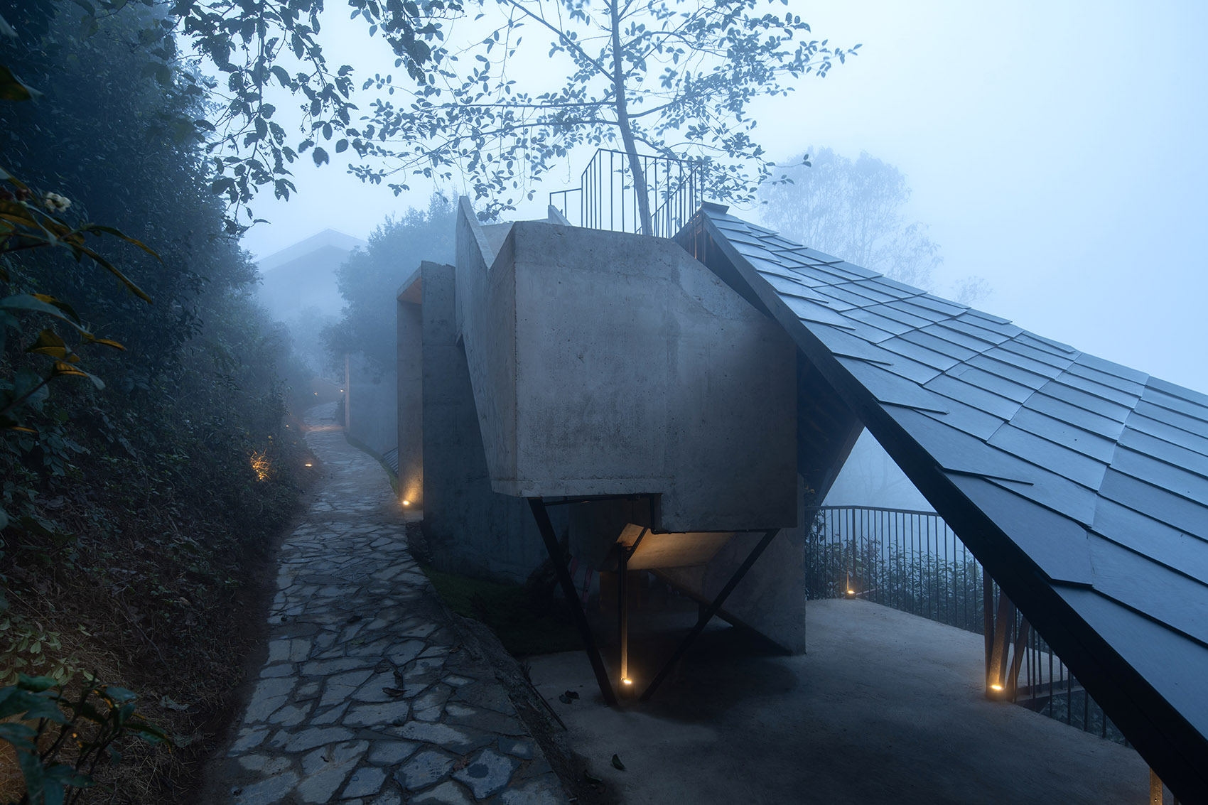 Blending into the Mountain Forest — Scenic Restroom in Yunnan’s Dali ...