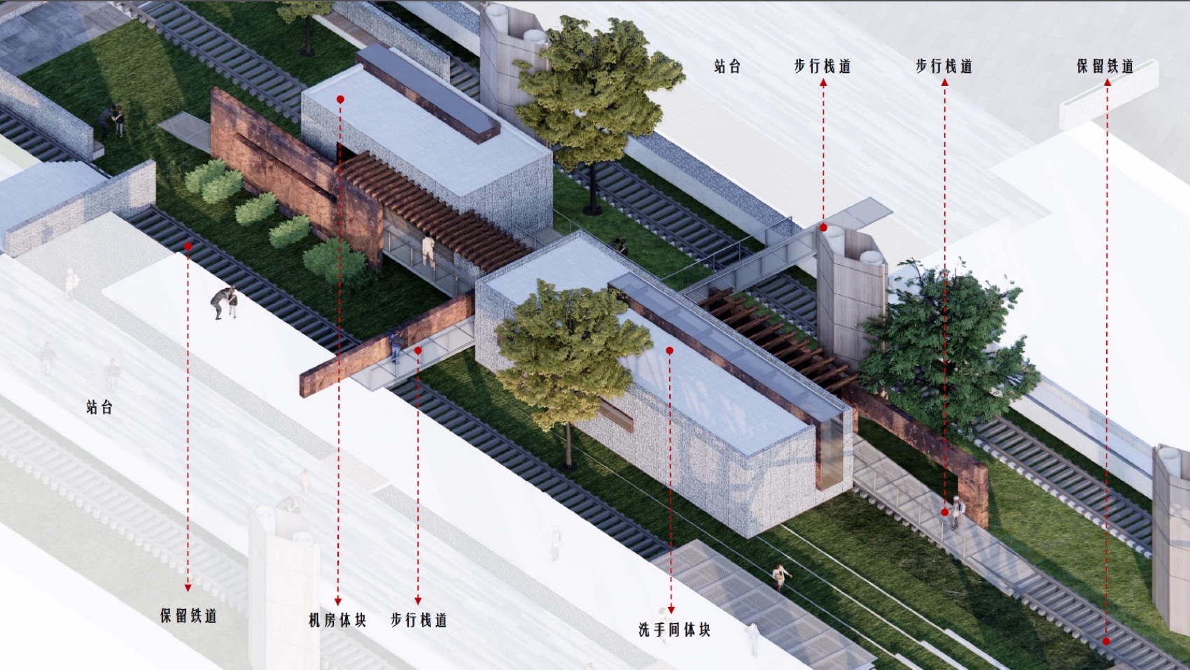 China Yellow Sea Wetlands Museum Railway Park by DuShe Architectural ...