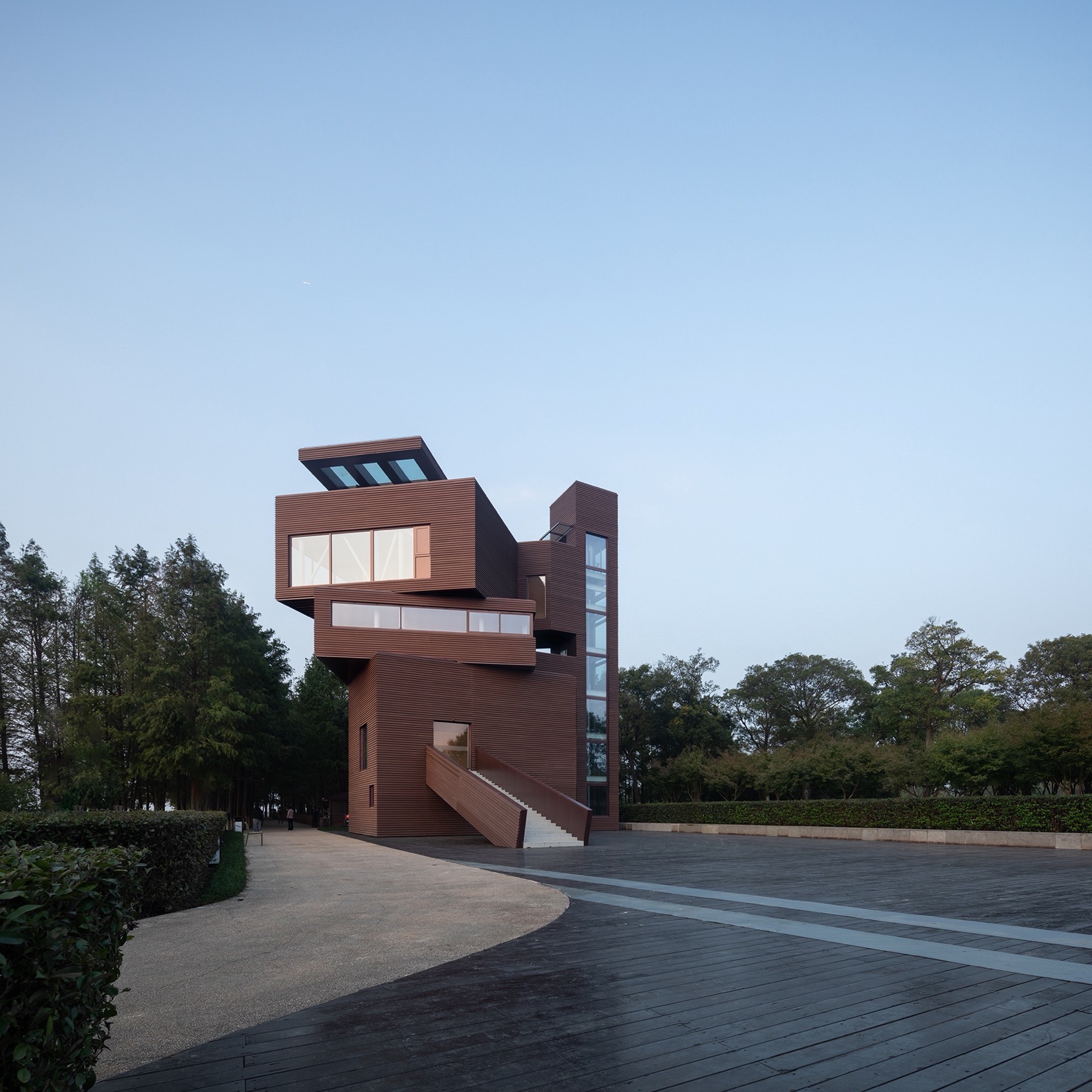 Xilu Garden Observation Tower by atelier mearc - 谷德设计网