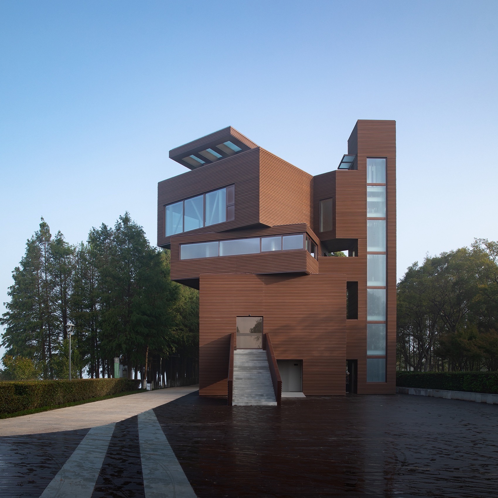 Xilu Garden Observation Tower by atelier mearc - 谷德设计网