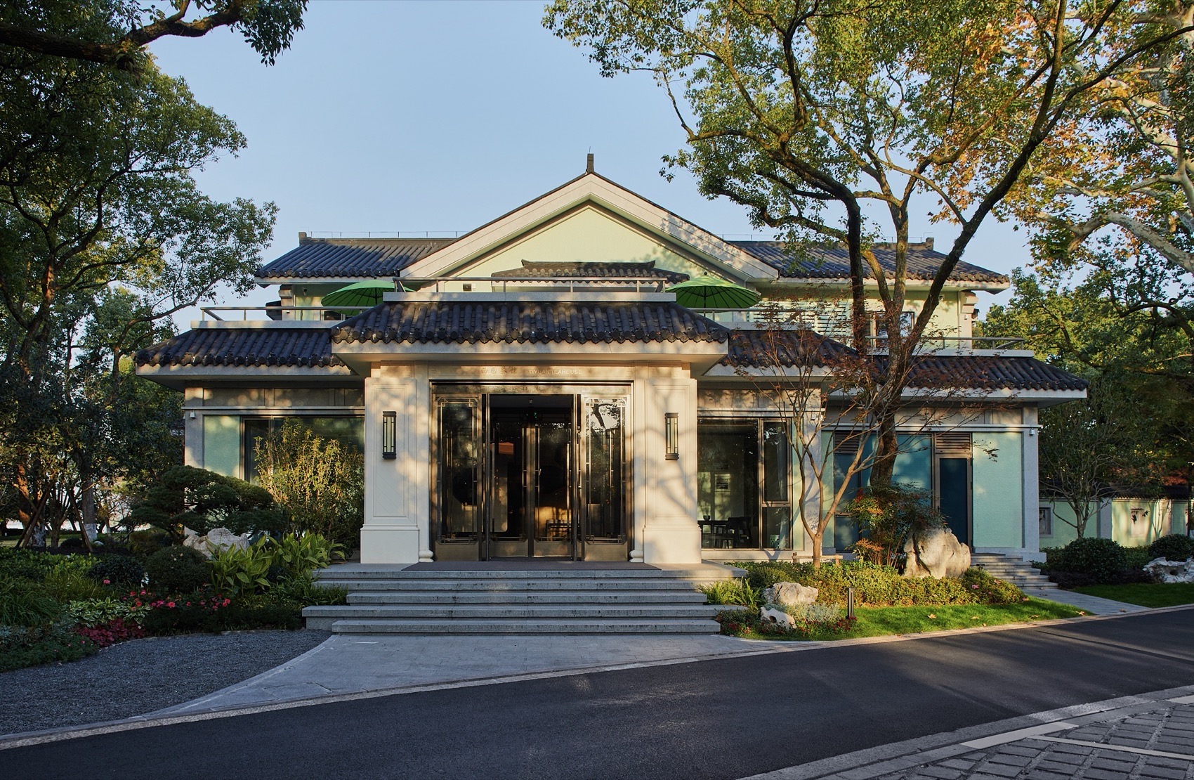 Zhejiang Xizi Hotel · Xiyuan Teahouse by Nova space design - 谷德设计网