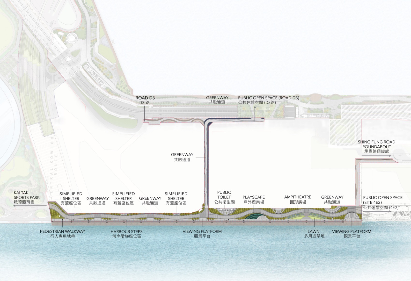 KAI TAK PROMENADE (METRO PARK SECTION) by ARTA Architects - 谷德设计网