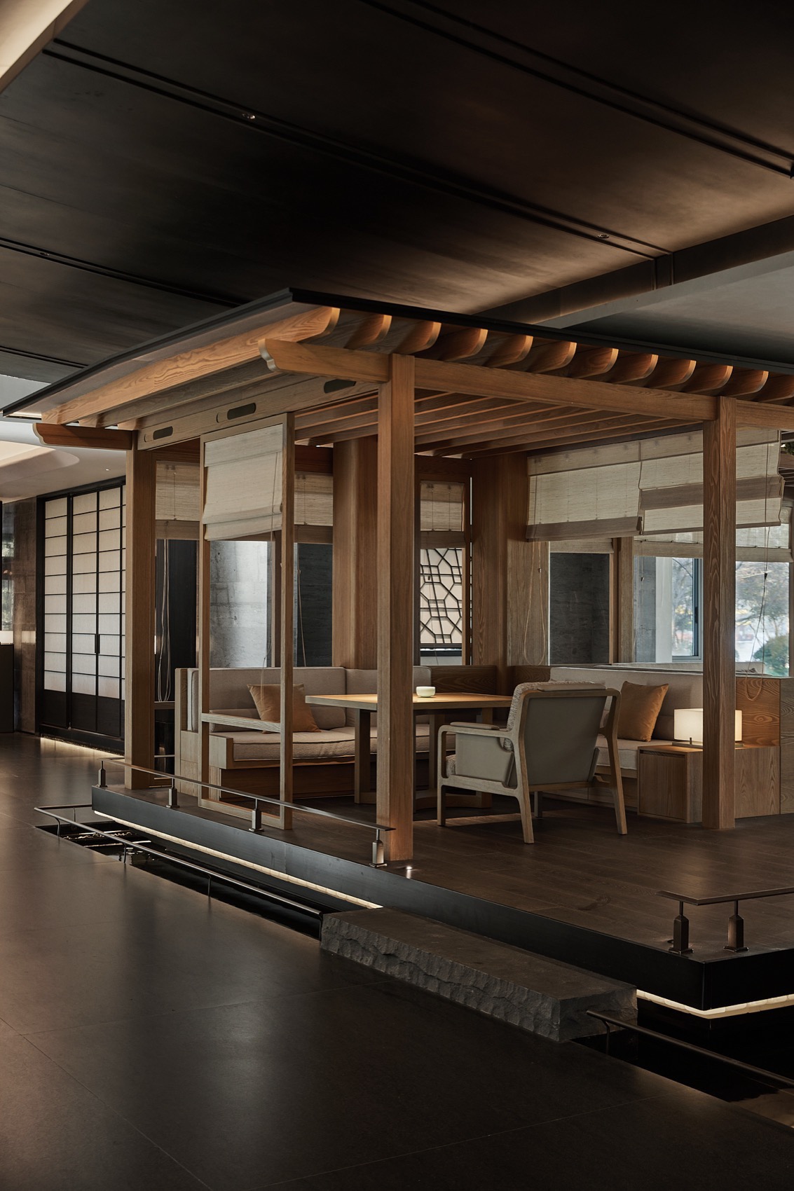 Zhejiang Xizi Hotel · Xiyuan Teahouse by Nova space design - 谷德设计网