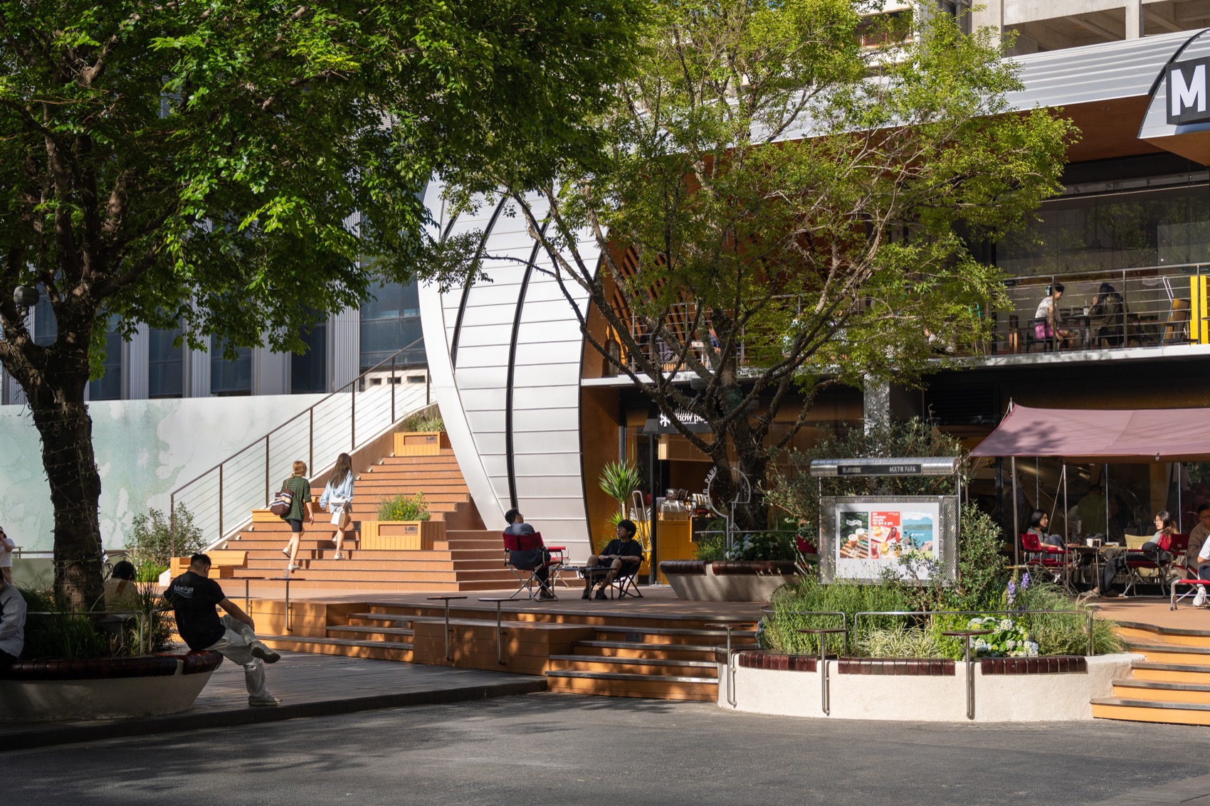 MXTR PARK 深圳万象天地水广场商业空间设计 / WBS里外工作室 - 谷德设计网