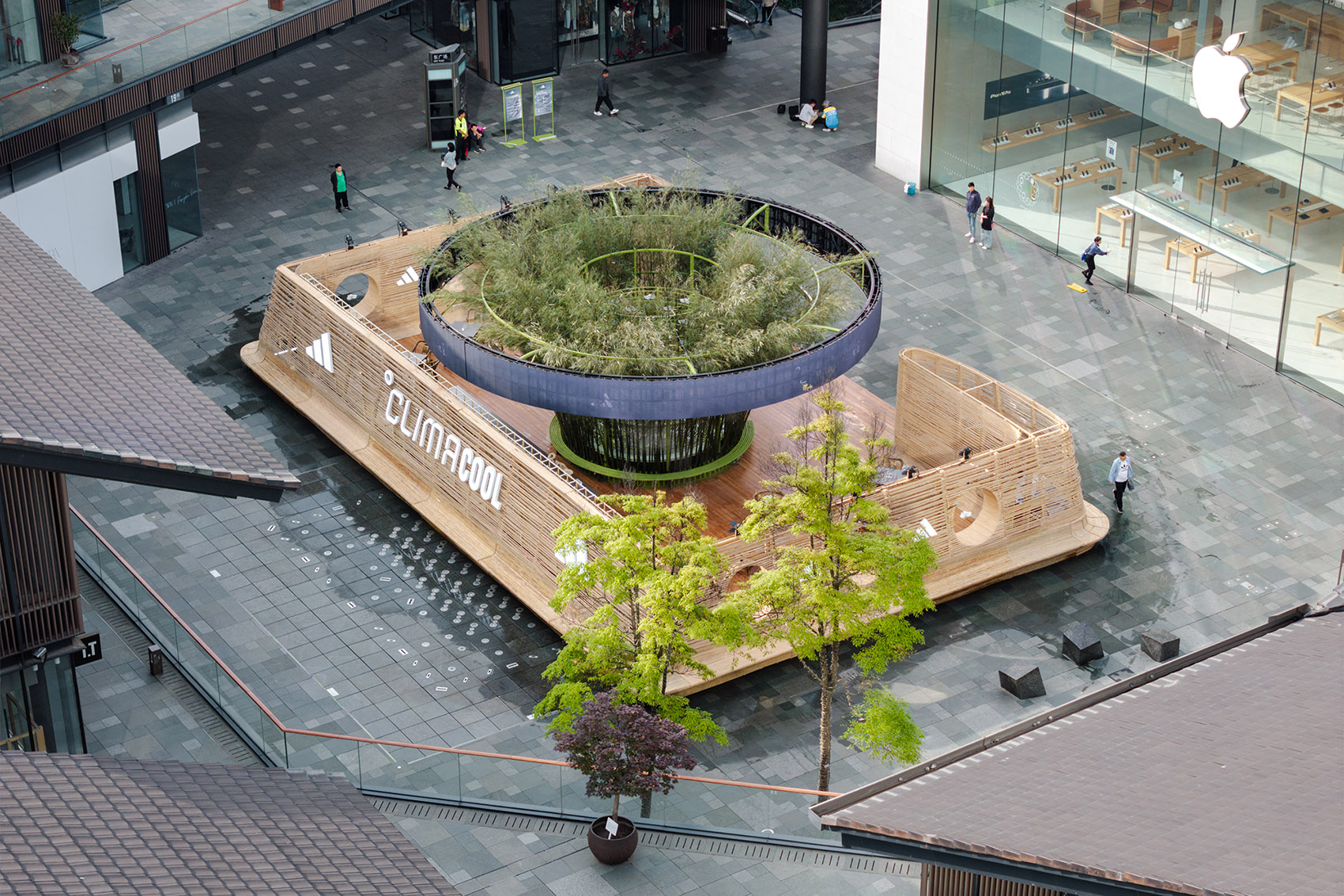 “Climacool Teahouse” by Zhu Peidong of line+ - 谷德设计网