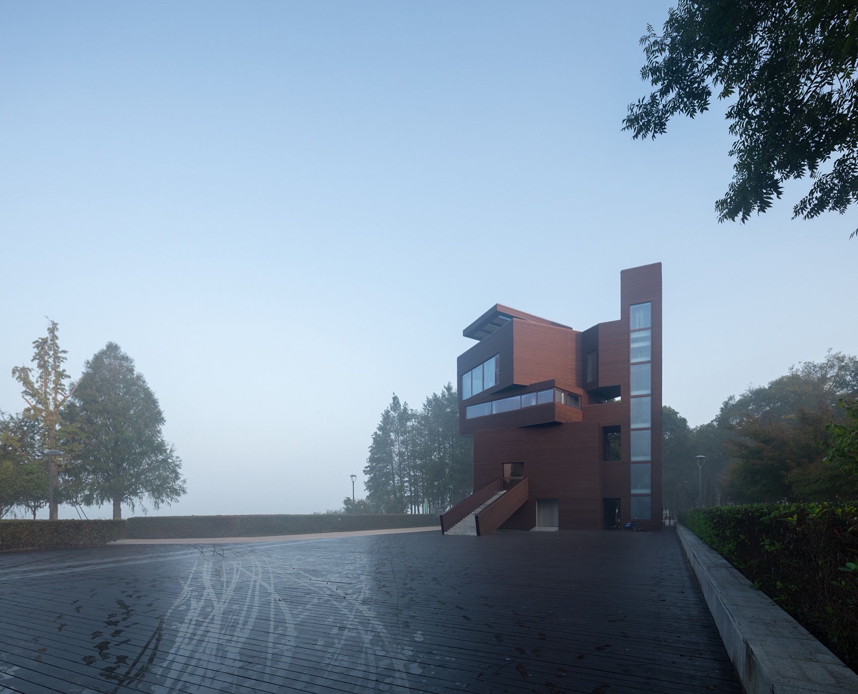 Xilu Garden Observation Tower by atelier mearc - 谷德设计网
