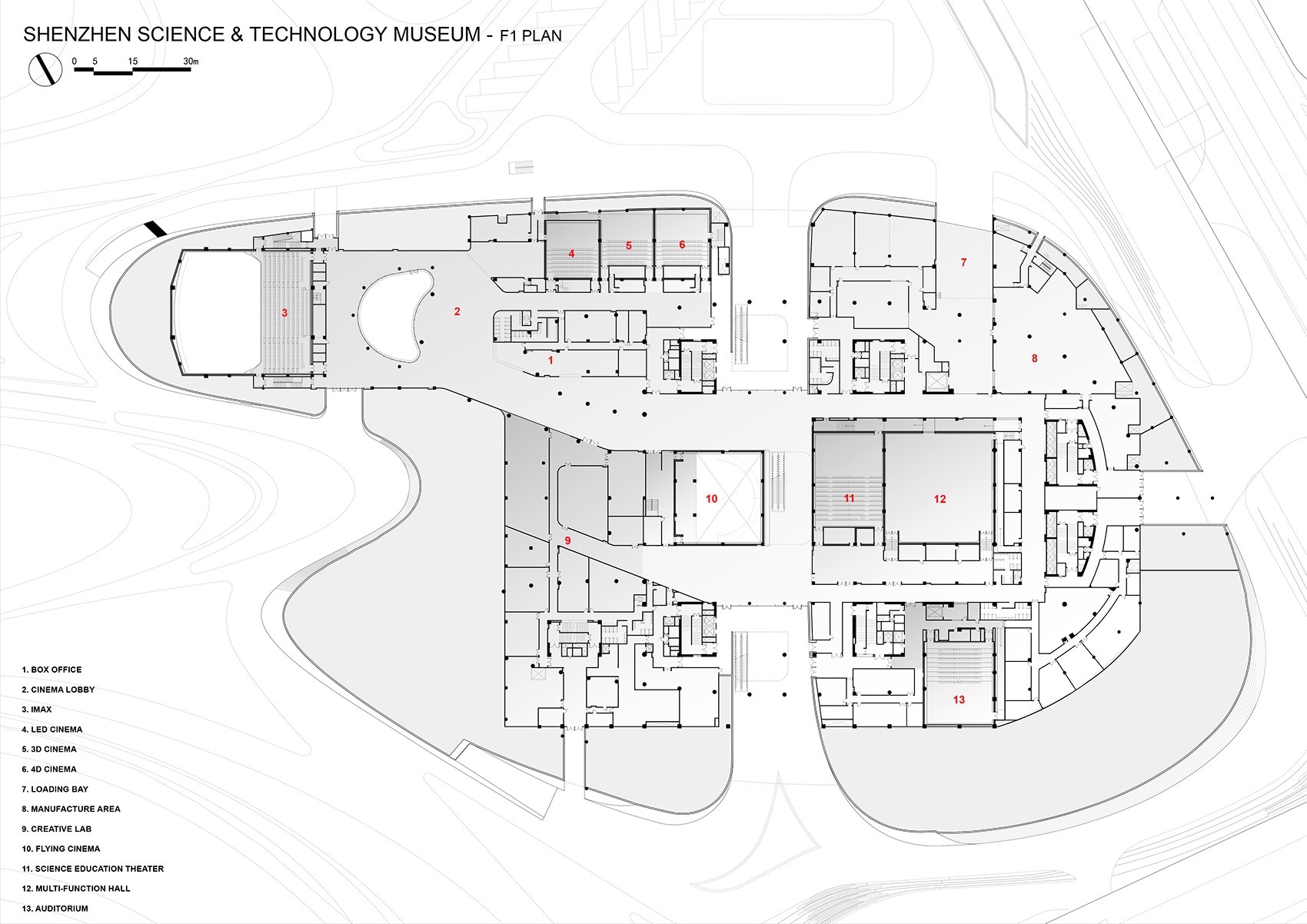 Shenzhen Science & Technology Museum by Zaha Hadid Architects - 谷德设计网