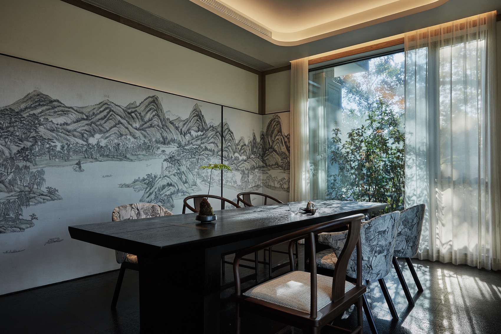 Zhejiang Xizi Hotel · Xiyuan Teahouse by Nova space design - 谷德设计网