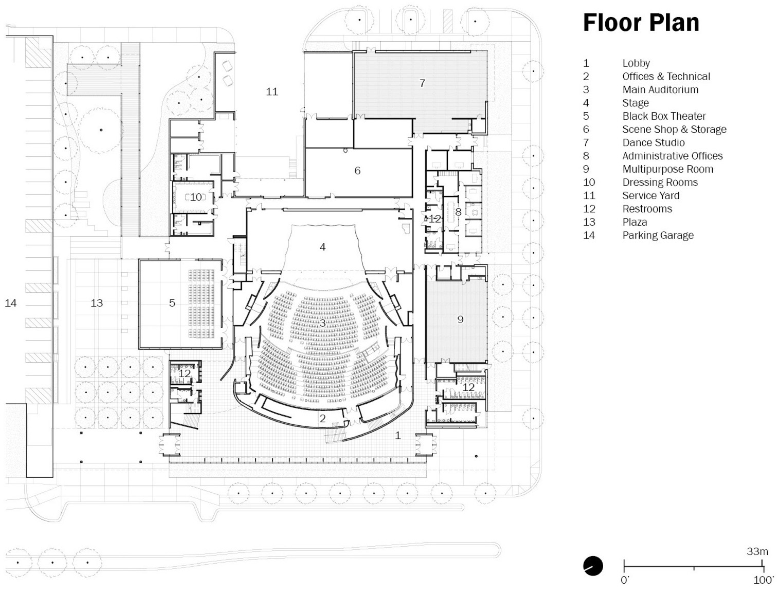 The AISD Performing Arts Center by Pfluger Associates Architects + Miró ...