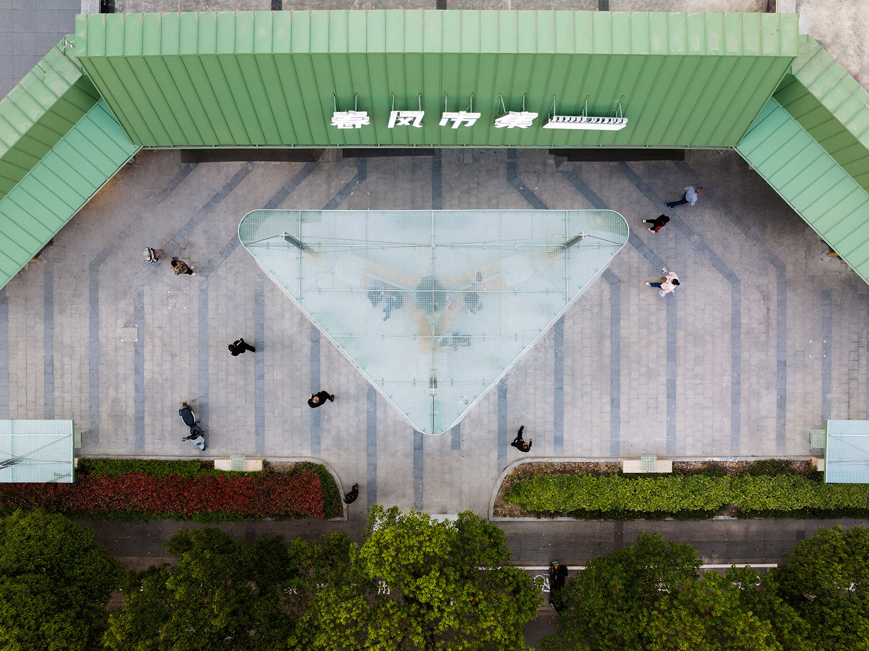 Breeze Market by Displacement architectural design - 谷德设计网