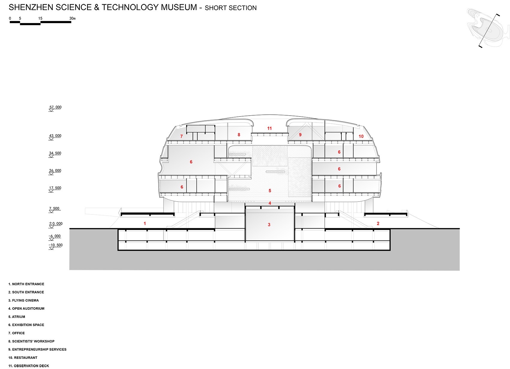 Shenzhen Science & Technology Museum by Zaha Hadid Architects - 谷德设计网