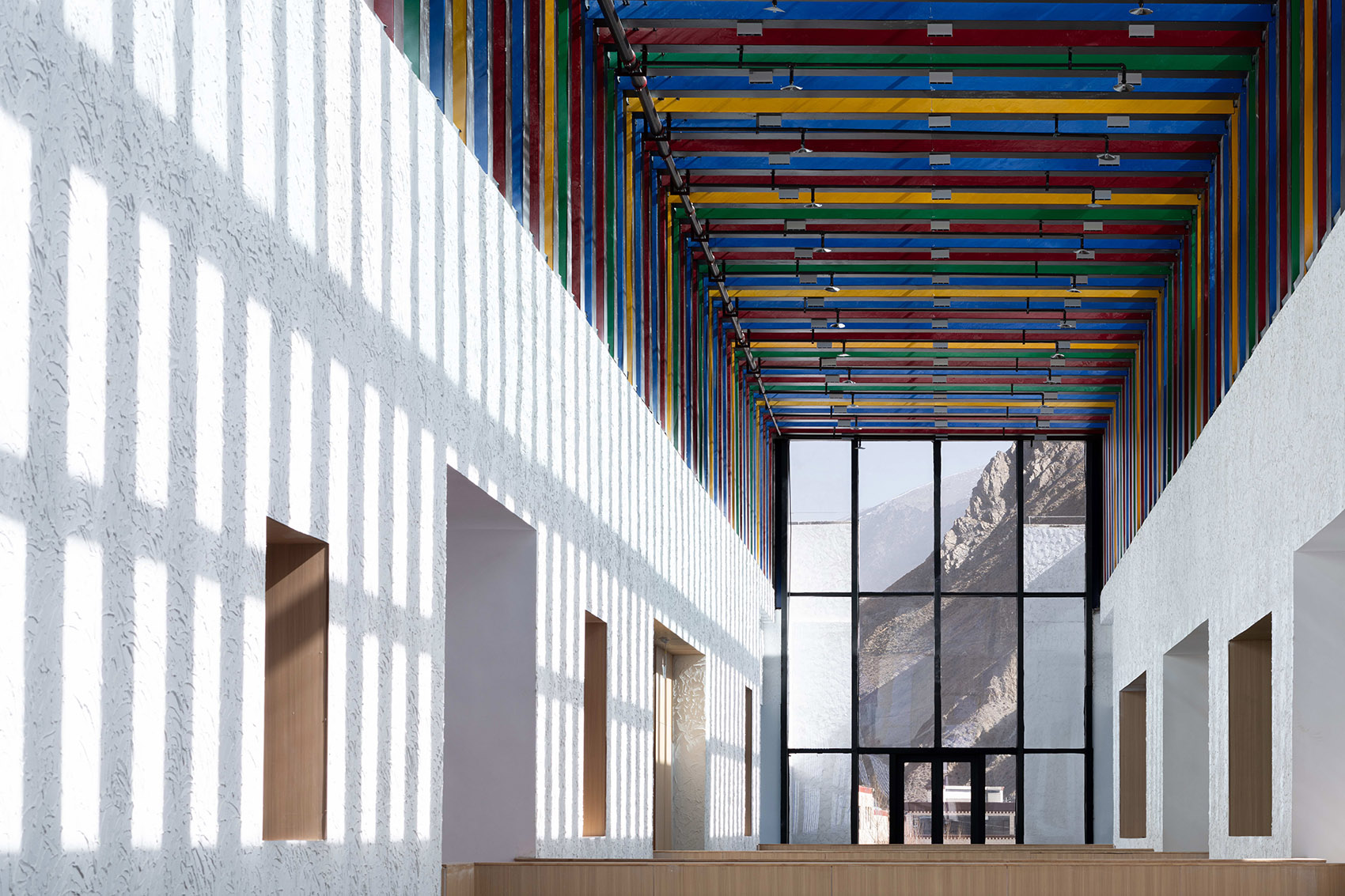 The Multifunctional Art Center of Lhozhag County Middle School by ...