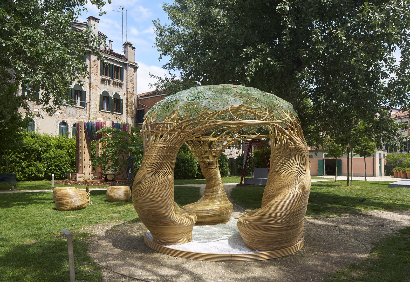 Interwoven at the Venice Biennale 2025 by Enter Projects Asia - 谷德设计网