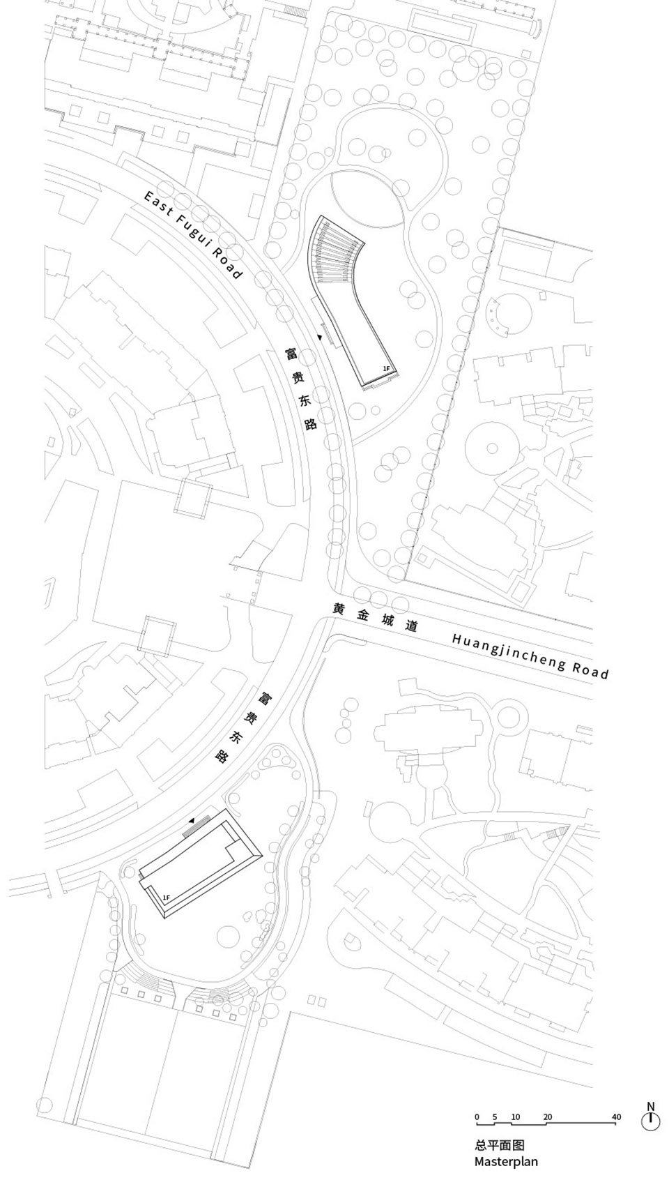 Two public service station in Gubei Community by Atelier Archmixing - 谷德设计网