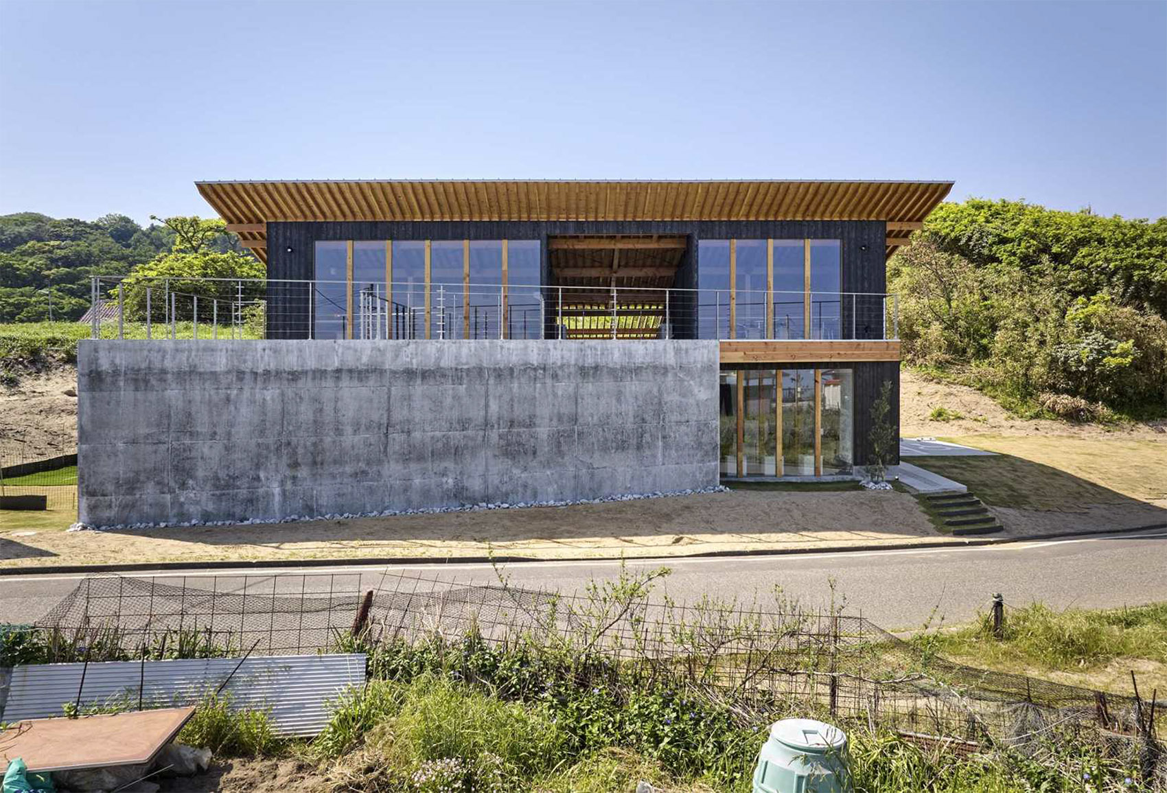 Kugami Terrace sunset cafe and small gallery by REPLUS Co., Ltd. - 谷德设计网