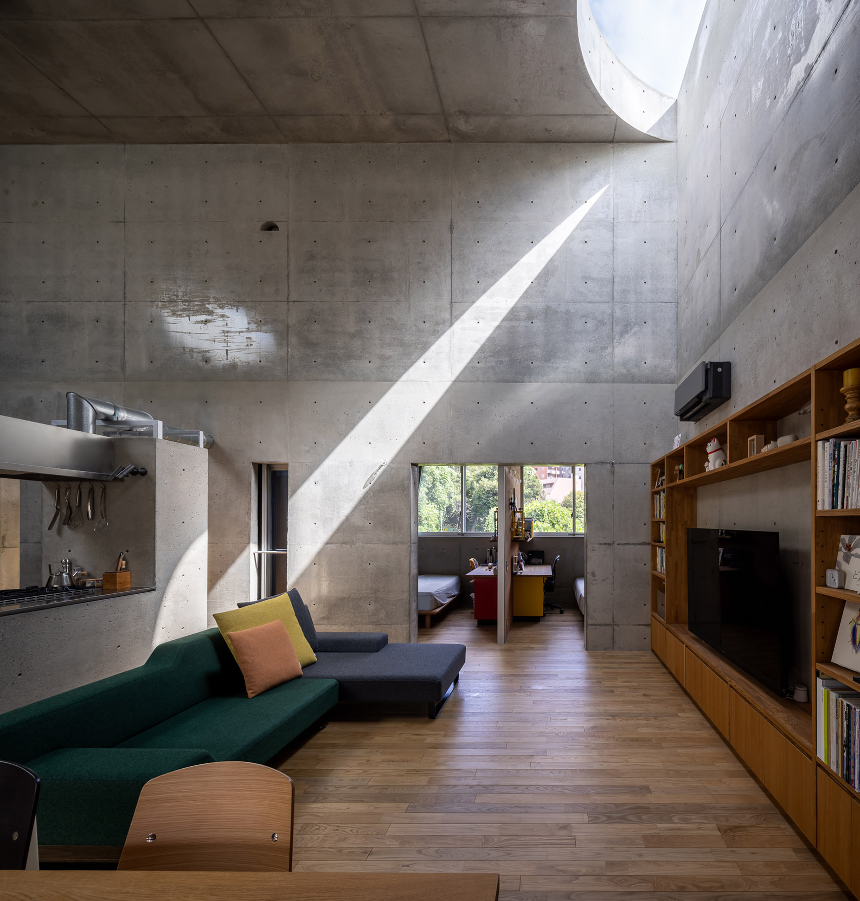 Yayoi house by Takeshi Hosaka Architects - 谷德设计网