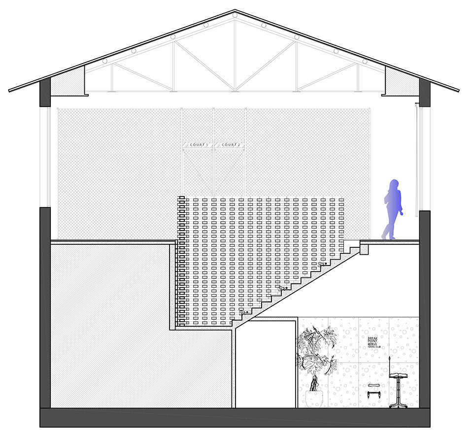 Break Point Indoor Tennis Training Center by For Space Design - 谷德设计网