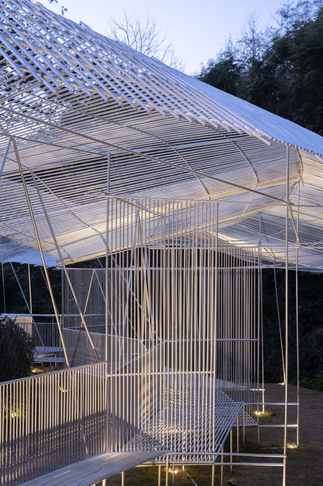 Dali Wuliang Mountain’s Phoenix Feather Tea Pavilion by Kong Xiangwei ...
