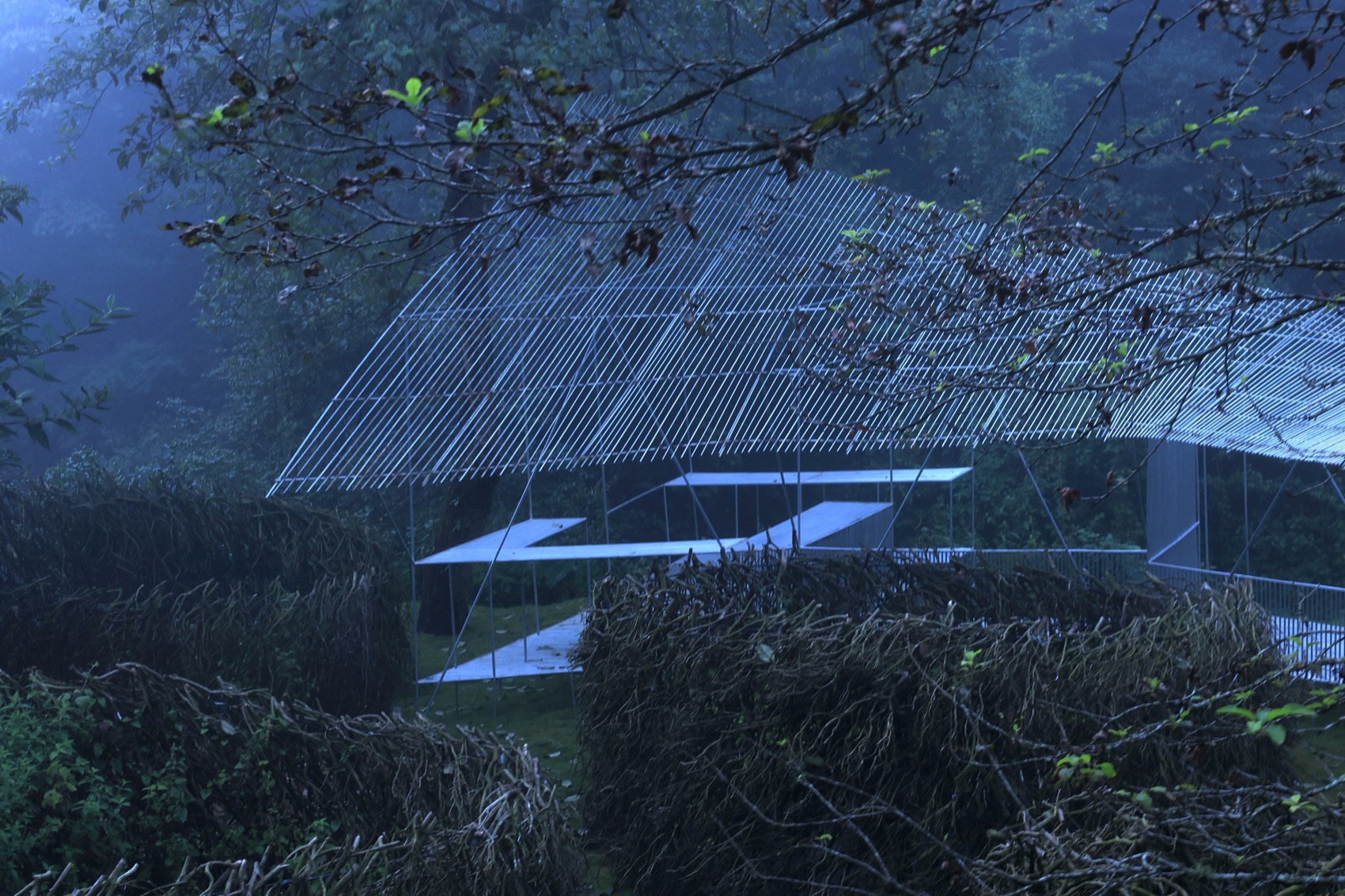 Dali Wuliang Mountain’s Phoenix Feather Tea Pavilion by Kong Xiangwei ...