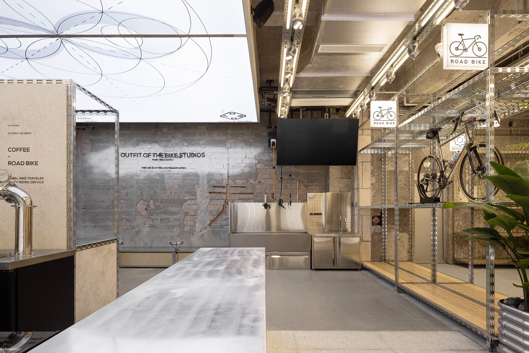 OOTB Cycling Lifestyle Space Design Narrative by +SONO STUDIO - 谷德设计网