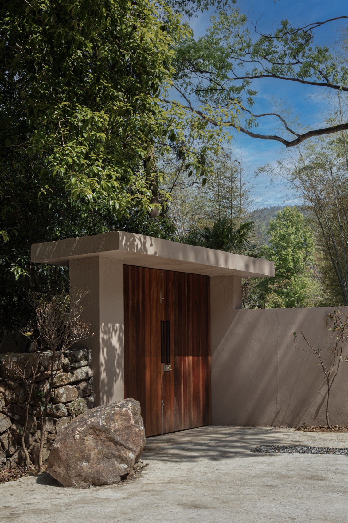 Bamboo dwelling by Hangzhou Yejian Interior Design Co., Ltd. - 谷德设计网