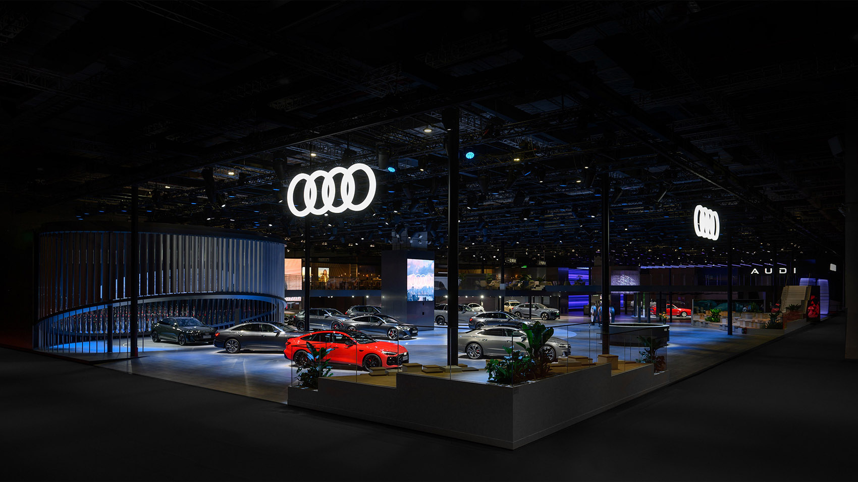 AUDI Pavilion at Shanghai Auto Show 2025 by Atelier I-N-D-J - 谷德设计网