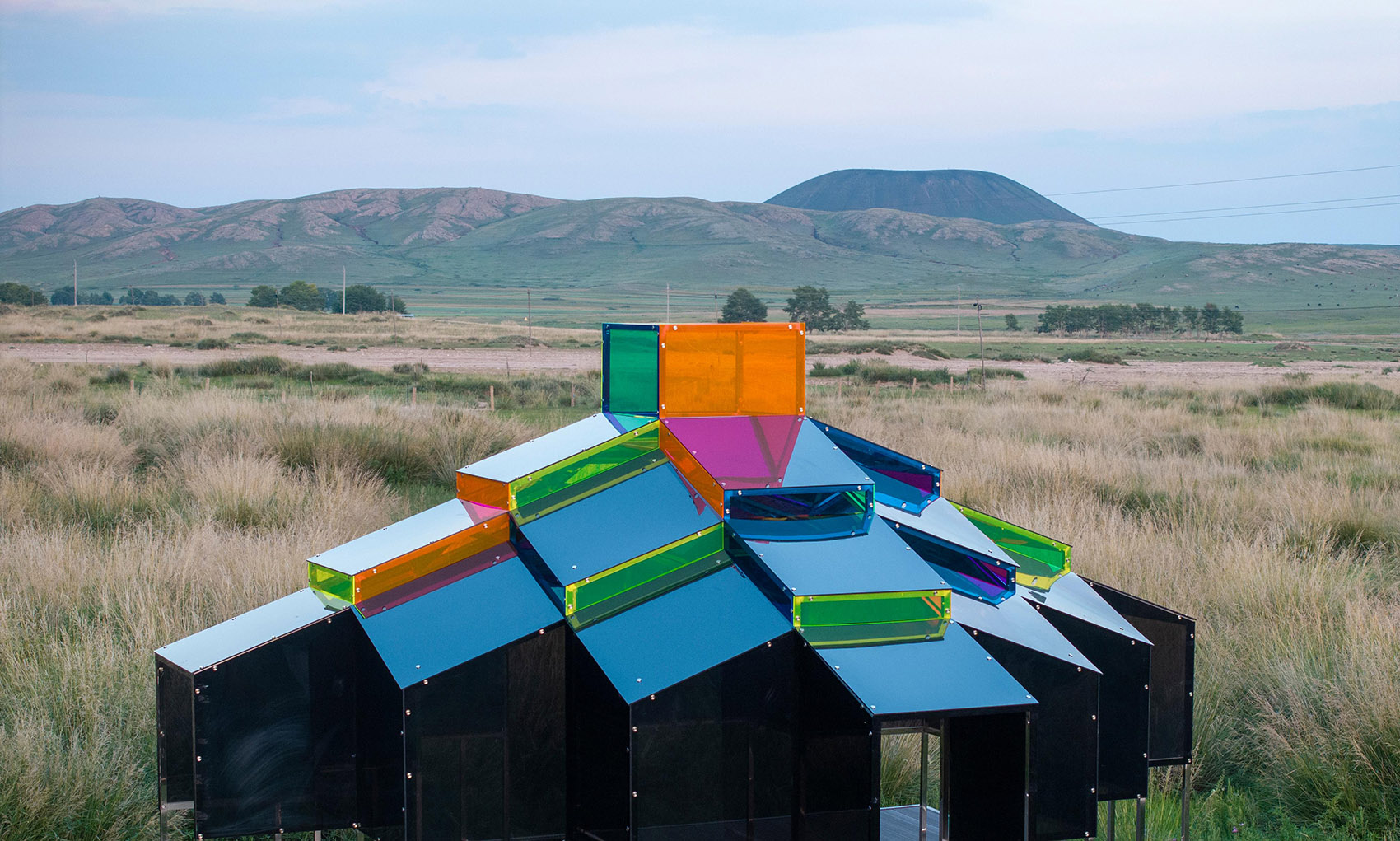 Modern Mongolian Ger Installation – Hotless Pavilion by Ger ...