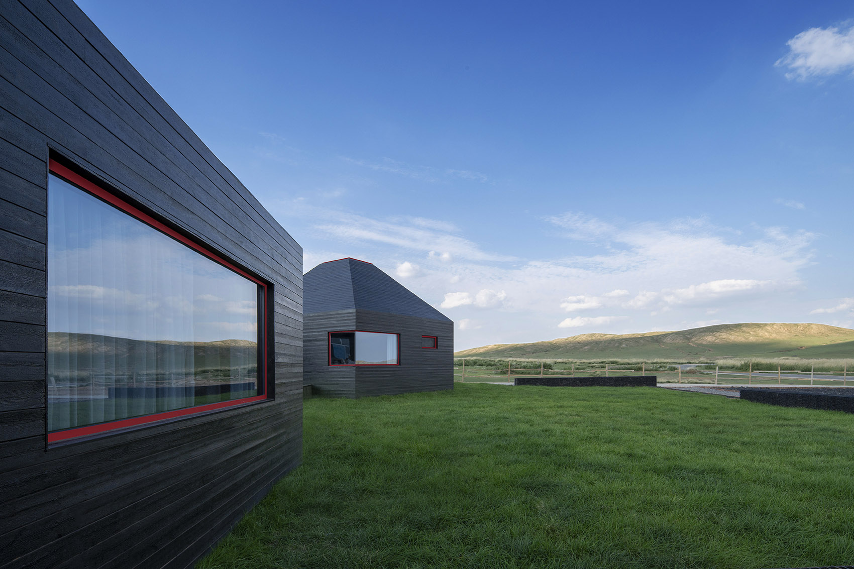 Ulanhad Volcano Hotless Cosmic Grassland New Camp by Ger Atelier - 谷德设计网