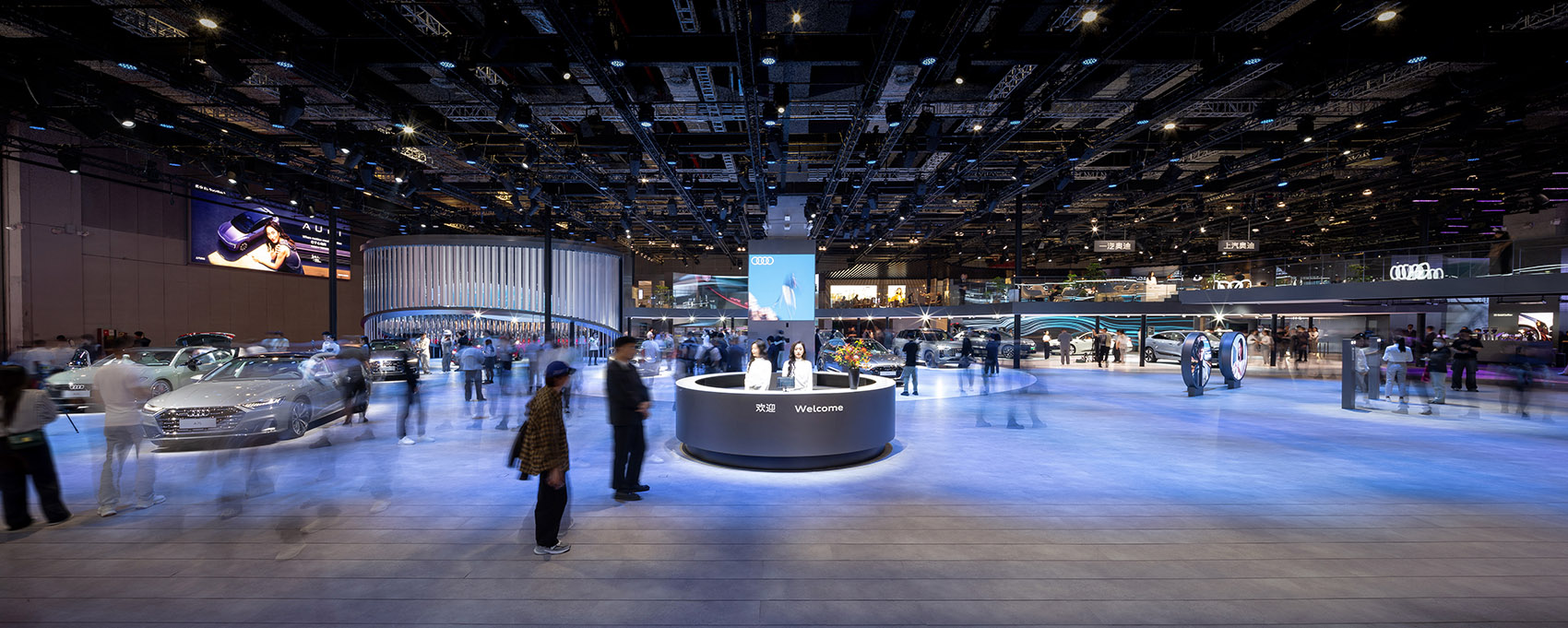 AUDI Pavilion at Shanghai Auto Show 2025 by Atelier I-N-D-J - 谷德设计网