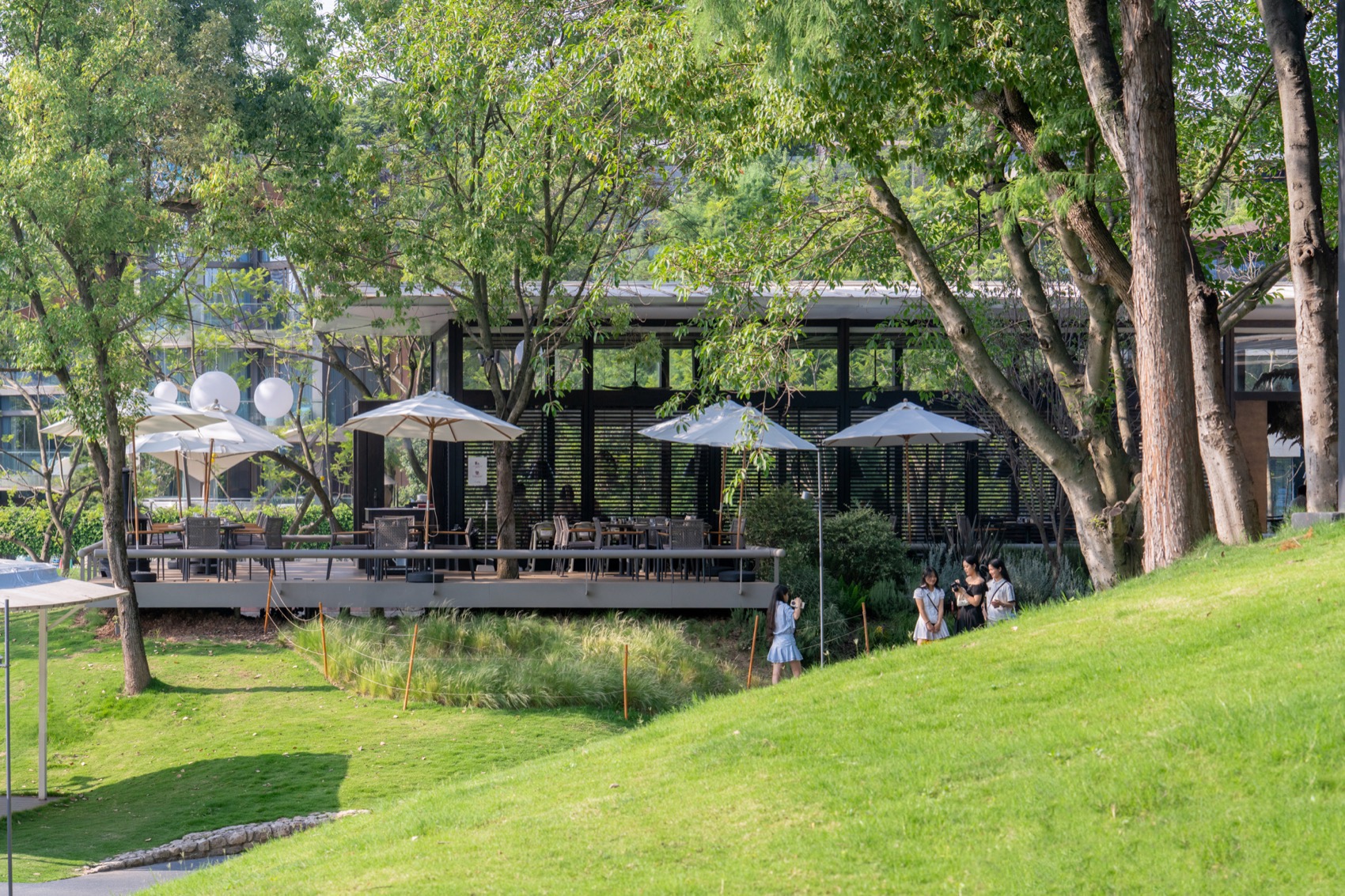 WX Building Design on CPI Island, Luhu Lake by Palimpsest - 谷德设计网